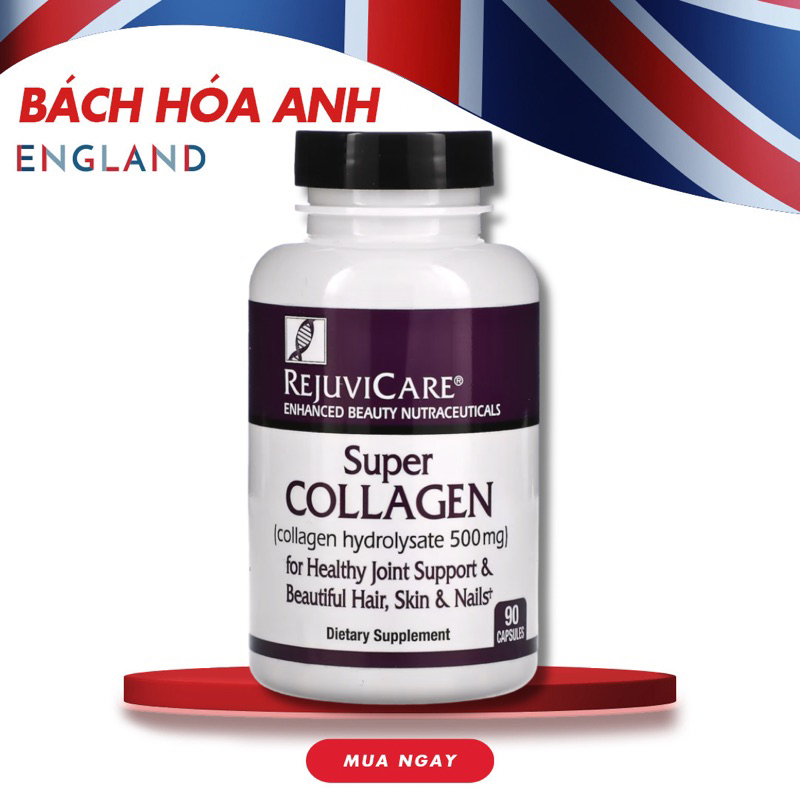 [ CHÍNH HÃNG ] Viên uống collagen thuỷ phân Rejuvicare Super Collagen ...