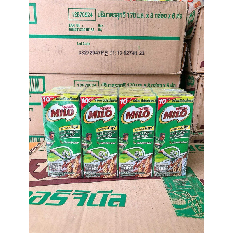 8 hộp sữa Milo Thái Lan date mới chính hãng | Shopee Việt Nam