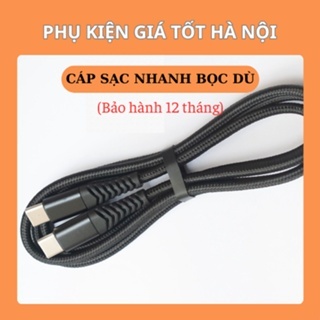 Cáp Sạc Nhanh Android PD 60W C to C (Bảo Hành 1 Năm) capsac capsacnhanh ...