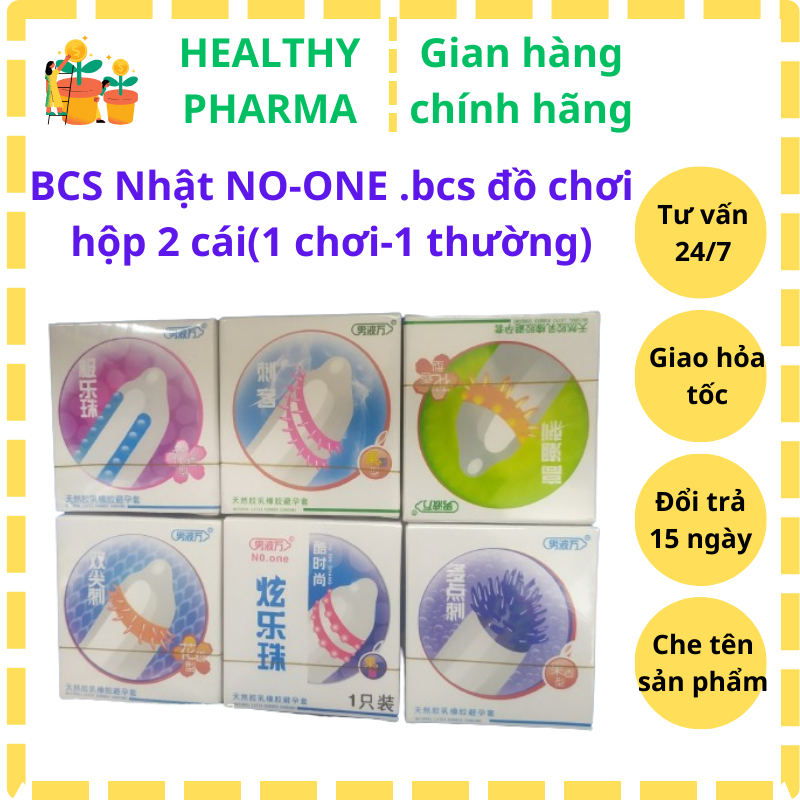 BCS NO ONE – NHẬT Tăng cảm hứng trong cuộc vui. Hộp 2 cái. | Shopee ...