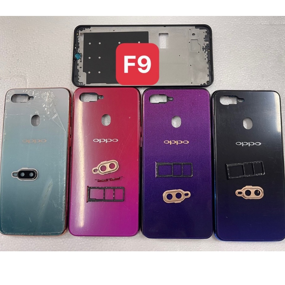Vò và xương Oppo F9 (vỏ gồm:vỏ + khay sim + kính cam; chưa tính xương ...
