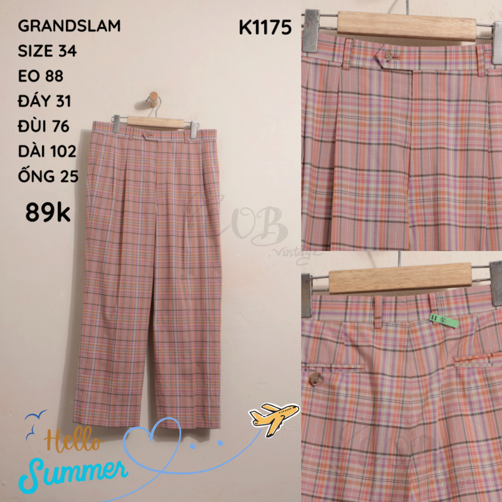 [SIZE trên 34] Quần kaki, quần vải 2hand basic hiệu xịn xò - secondhand (2hand) COB.vintage ...