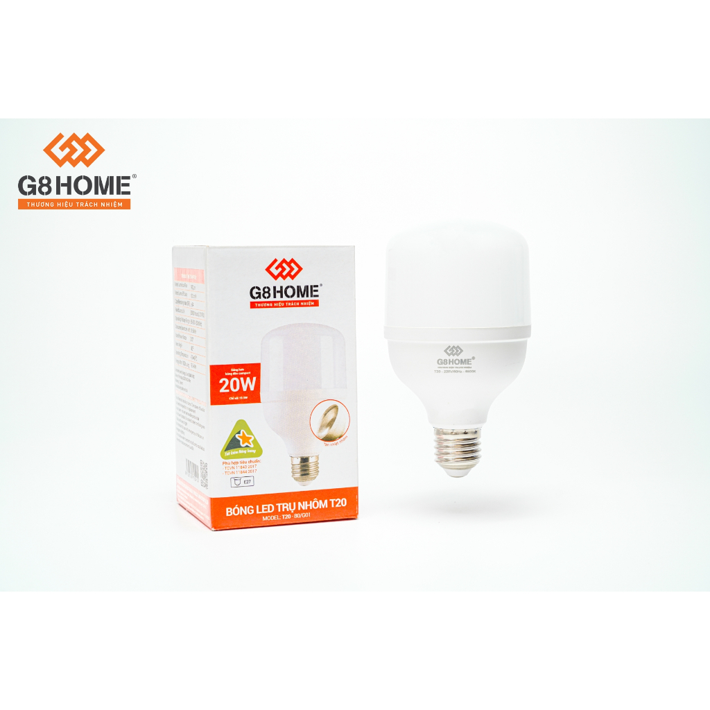 Bóng đèn led 5w 10w 15w 20w G8 HOME [Chính hãng] - bulb trụ cao cấp ...