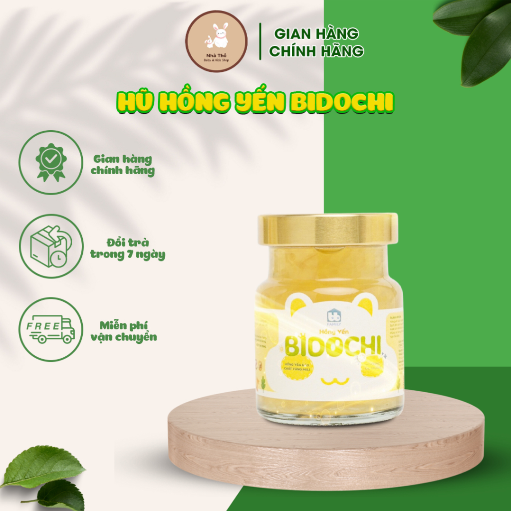 Yến em bé, hồng yến BIDOCHI, yến chưng cho bé giúp bé phát triển chiều ...