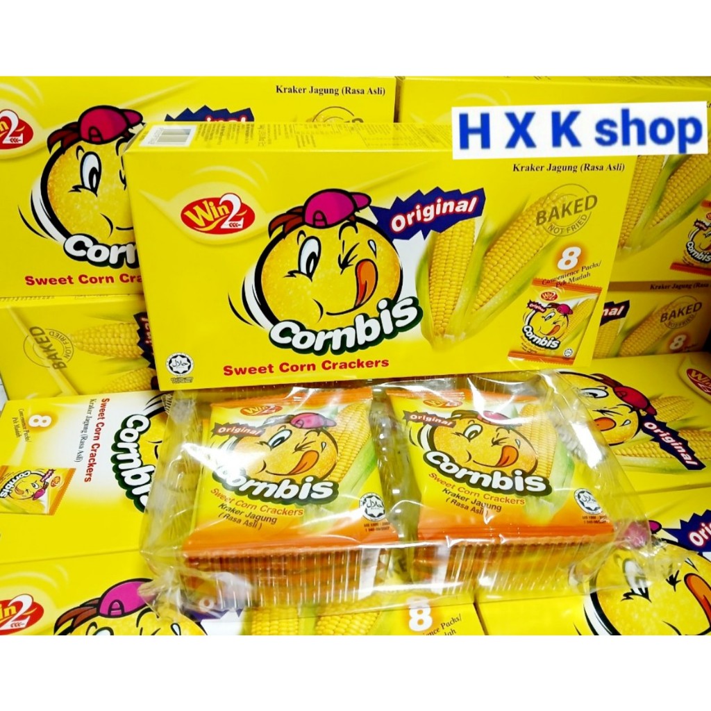 Bánh Win2 Cornbis bắp crackers hộp 144g, hsd 5/5/2025 | Shopee Việt Nam
