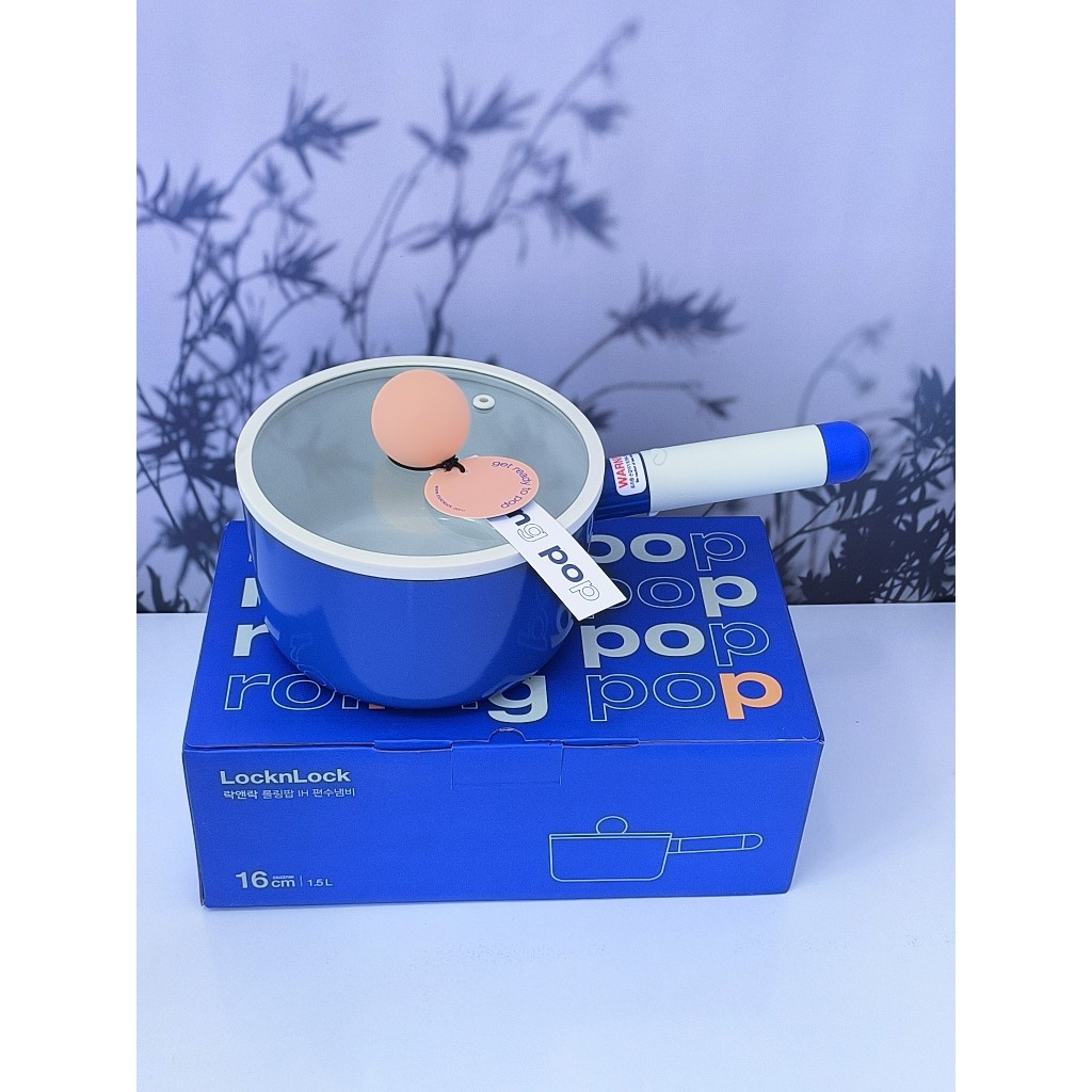 Quánh Chống Dính LocknLock Rolling Pop LOP1161IH 16cm (màu xanh dương ...