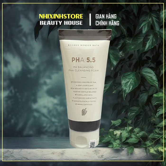 [GIÁ HỦY DIỆT] Sữa Rửa Mặt Byvibes Wonder Bath PHA 5.5 130ml | Shopee Việt Nam