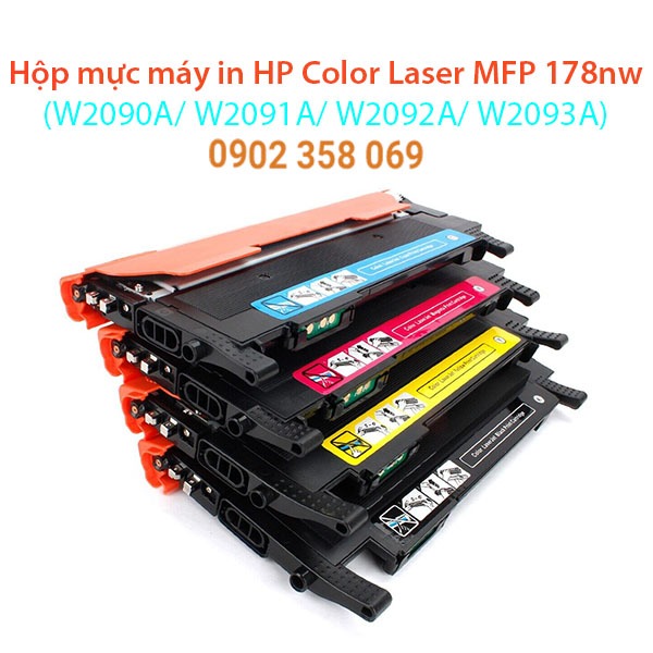 [HỎA TỐC] [GIÁ SỈ]Hộp mực 119A (W2090A/ W2091A/ W2092A/ W2093A) CÓ CHIP ...