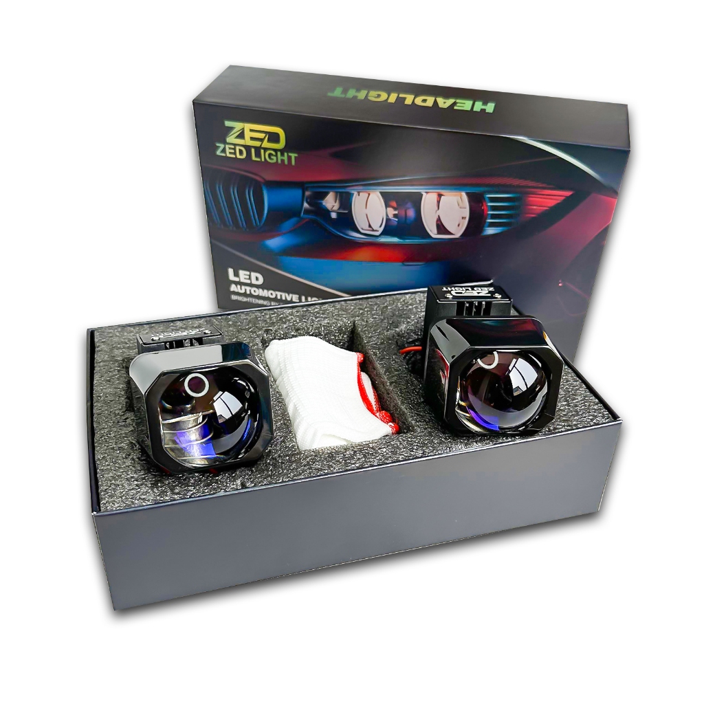 Đèn Bi Led 1.5 ZED LIGHT - 48W 12V DC Bản Cao Cấp Pha Màn Chập - Bảo ...