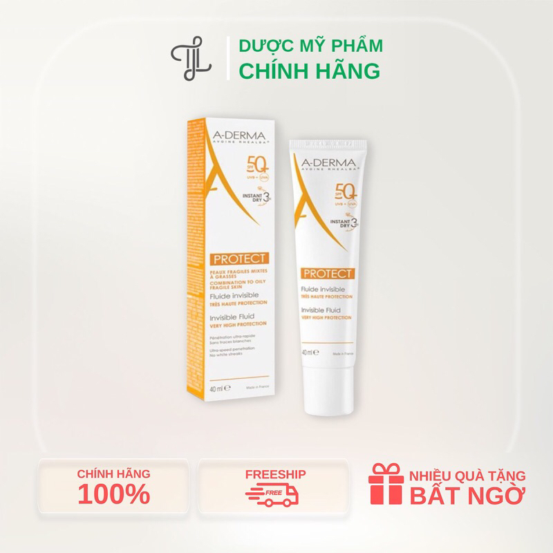 [CHÍNH HÃNG] Kem chống nắng chuyên biệt dành cho da mỏng manh A-DERMA ...
