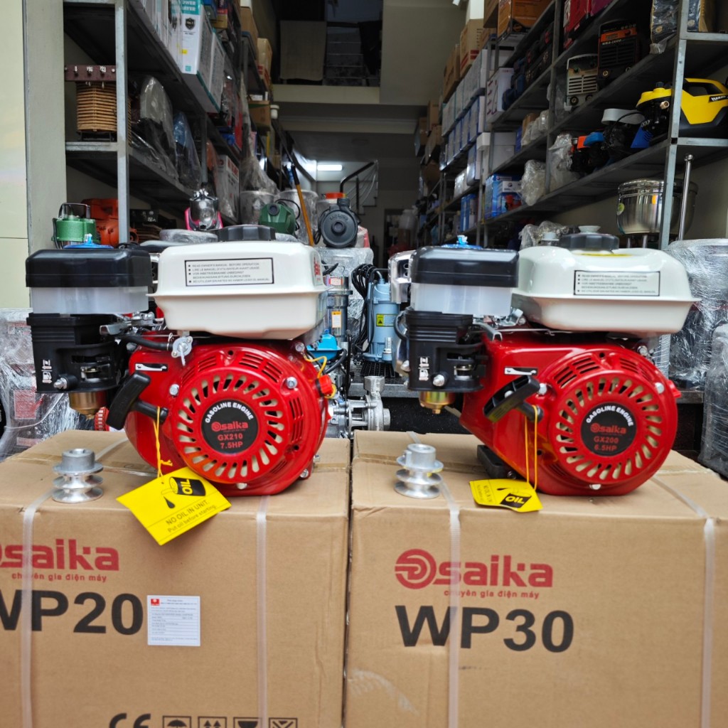 Máy Nổ – Động Cơ Xăng SAIKA GX200 6.5HP 7.5HP | Shopee Việt Nam