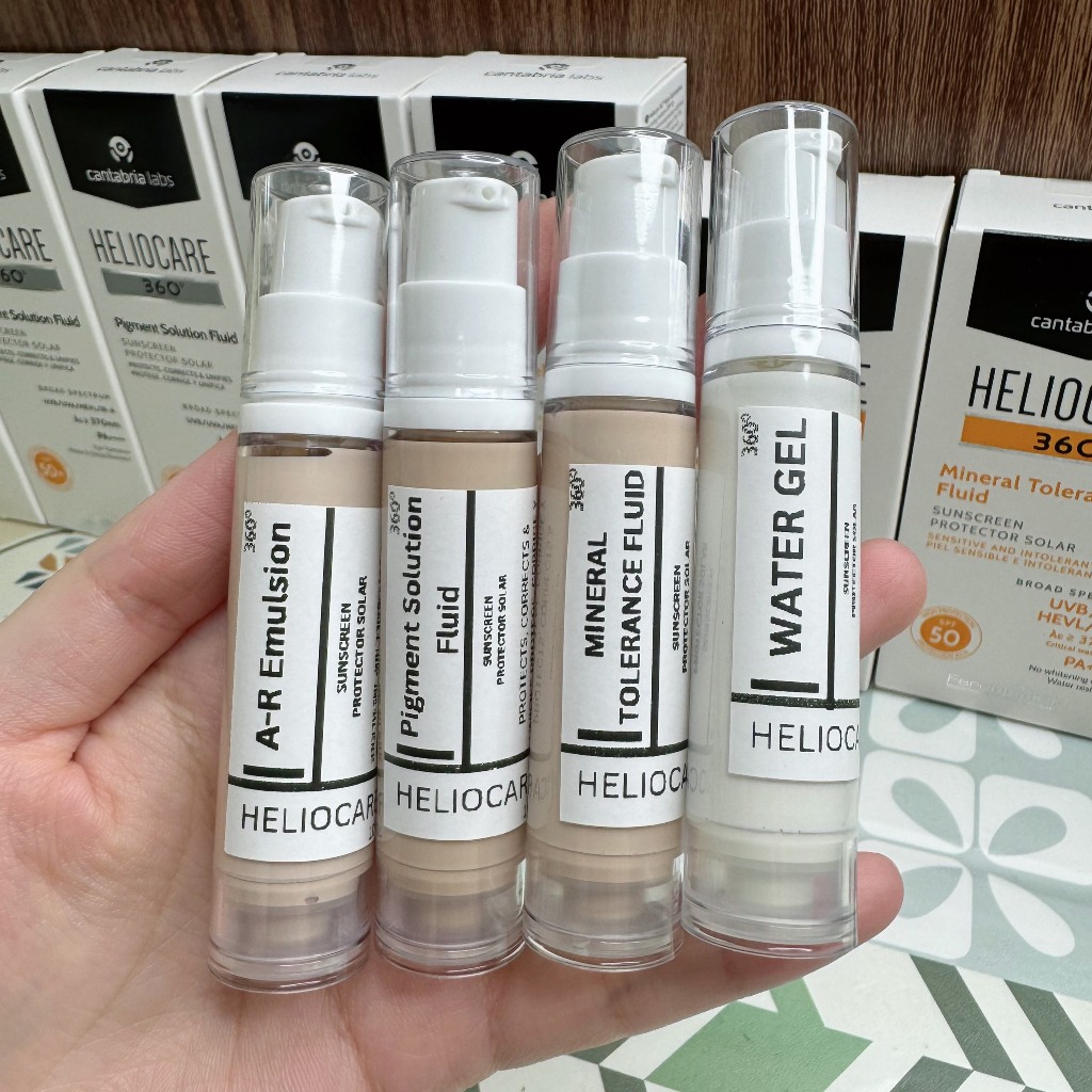 Kem Chống Nắng Heliocare 360° SPF 50 50ml/10ml Bản Mới | KCN Helio phổ ...