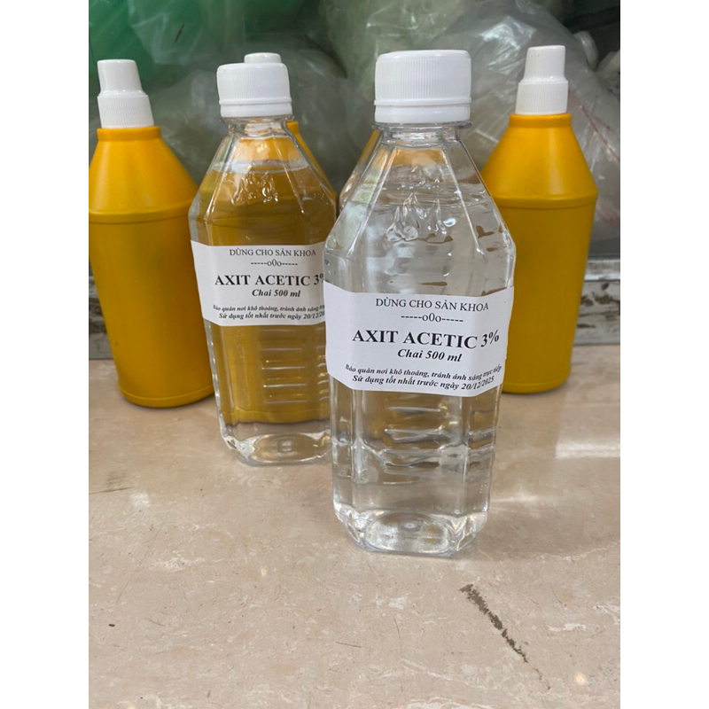 Dung dịch Axit Acetic 3%, Chai/500ml | Shopee Việt Nam