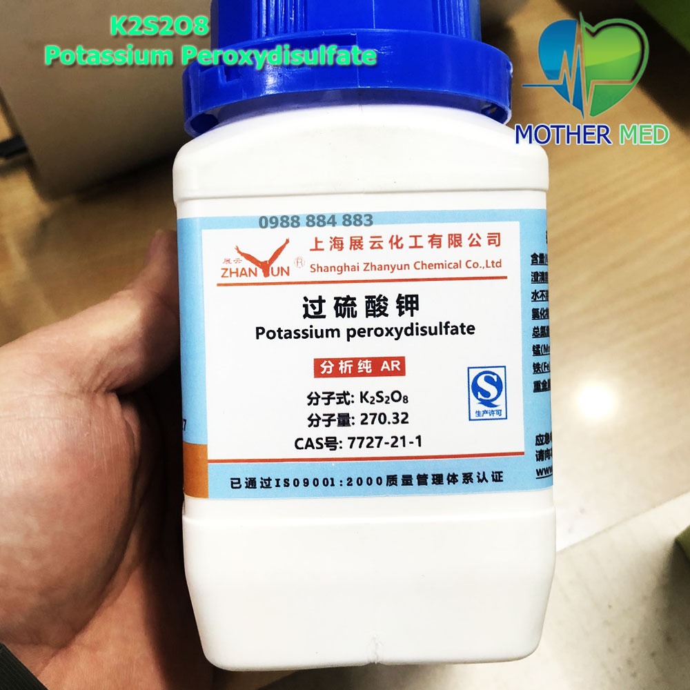 Potassium Peroxydisulfate - K2S2O8 hóa chất thí nghiệm | Shopee Việt Nam