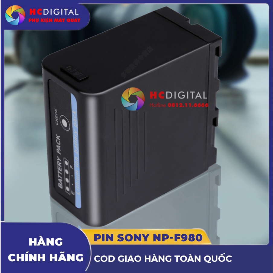 Pin Sony NP- F980 Video Battery Pack Dung lượng lớn 8700 Mah | hcdigital_store | Shopee Việt Nam