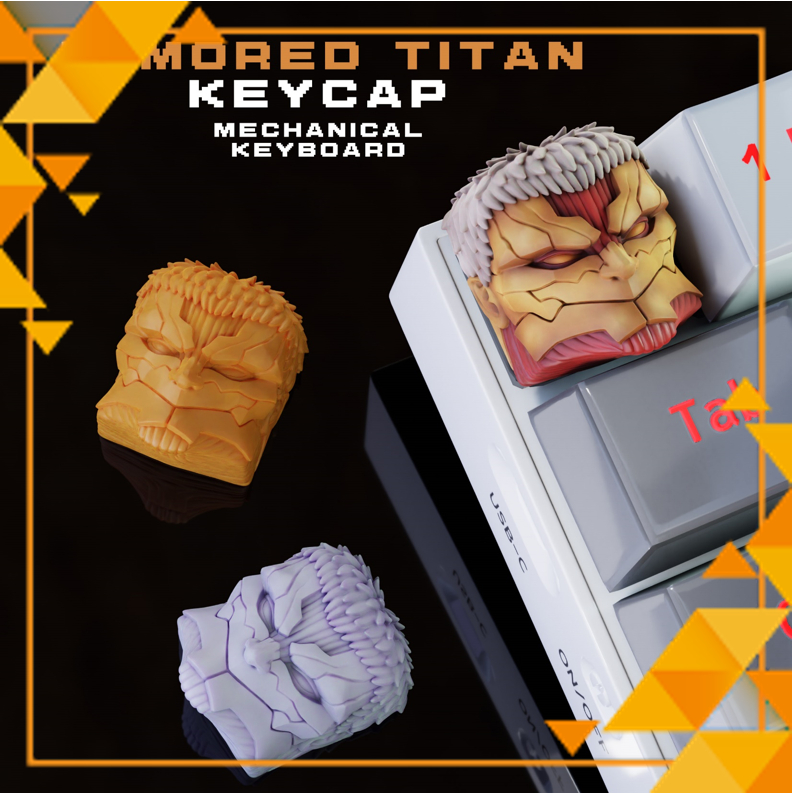 Keycap Anime Attack On Titan , Titan Thiết Giáp Reiner | Shopee Việt Nam