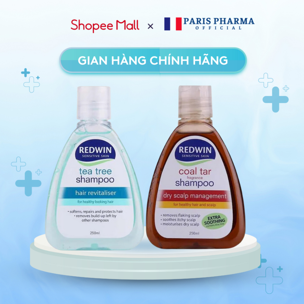 Dầu Gội REDWIN Tea Tree Shampoo Sạch Da Đầu, Cân Bằng Độ Ẩm Cho Da Đầu ...