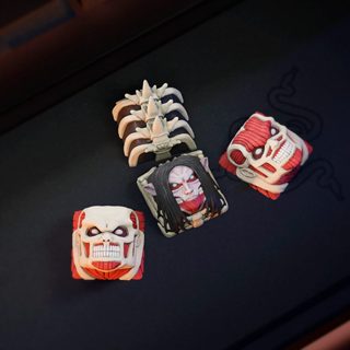 Keycap Anime Attack On Titan , Titan Thủy Tổ Eren Yeager Trận Chiến ...