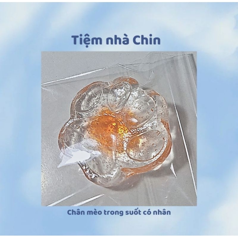 Chân chóa trong suốt có nhân giải tỏa sì trét random màu | Shopee Việt Nam