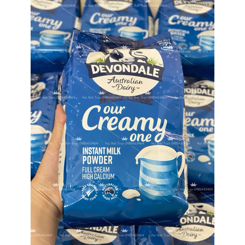 Sữa nguyên kem giàu canxi Devondale Full Cream Milk Powder 1kg | Shopee ...