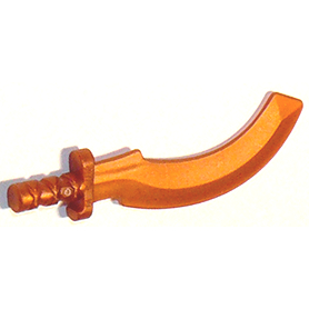 Part 93247: Minifigure, Weapon Sword, Khopesh (Sickle Sword) | Shopee ...