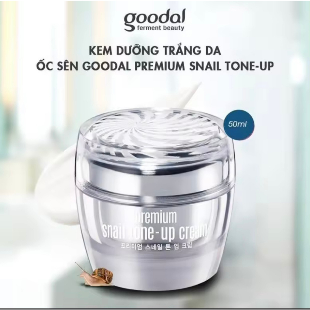 Kem Ốc Sên Dưỡng Trắng Da Nâng Tông Goodall Premiium Snaiil Tone Up ...