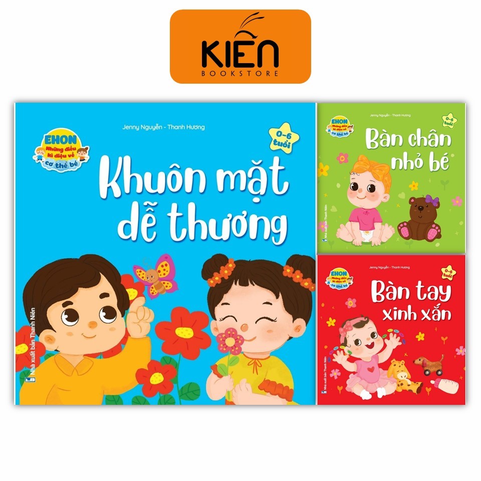 Sách - Bộ 3 Quyển Sách Ehon Nhật Bản Những Điều Kỳ Diệu Về Cơ Thể Bé ...