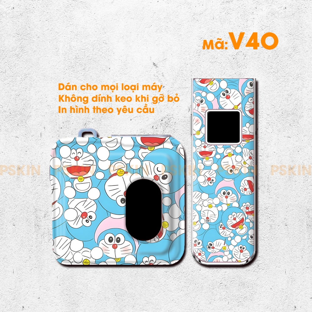 Miếng dán skin mẫu V40 cho điện thoại Xlim SQ Xlim Pro Xlim SE Xlim V2 ...