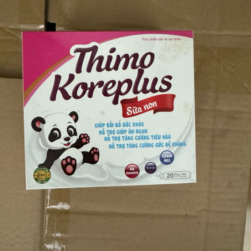 Siro kẽm ống cho trẻ từ 2 tuổi Thymo Zinc Kẽm Gluconat + Vitamin C ...