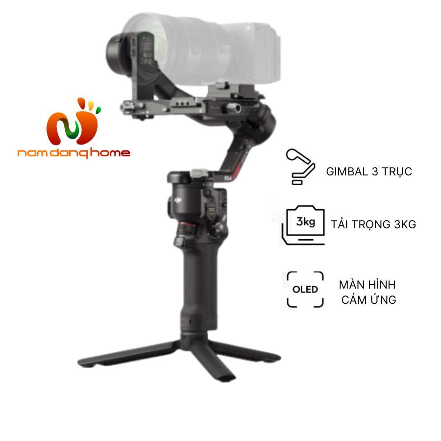 Tay Cầm Chống Rung DJI RS4 / RS4 Mini - Gimbal Chống Rung Máy Ảnh 3 Trục, Chụp Dọc Ấn Tượng Màn ...