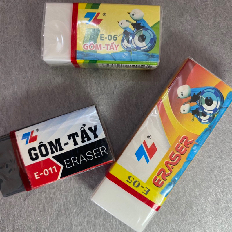 Gôm tẩy Thiên Long chính hãng E06/ E05/ E011 | Shopee Việt Nam
