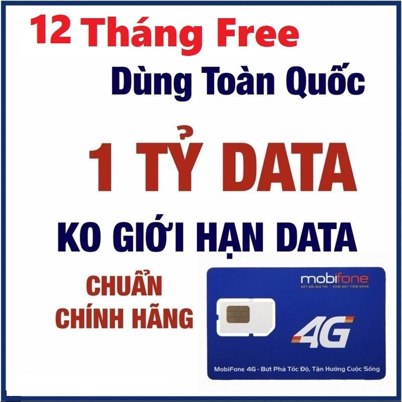 Sim 4G Mobifone Trọn Gói Cả Năm Không Giới Hạn Vào Mạng 12 Tháng Không Cần Nạp Tiền - Sim 4G ...
