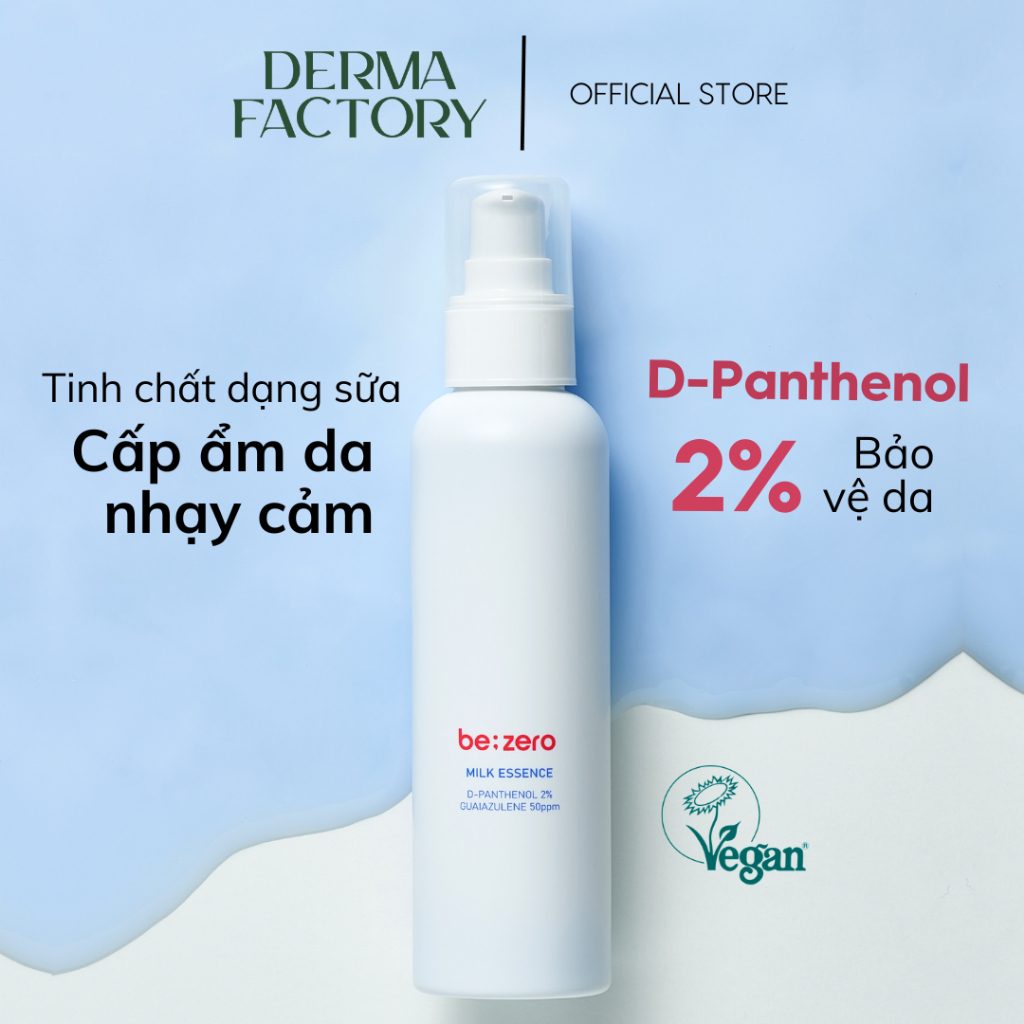 Tinh chất dạng sữa làm dịu cho da nhạy cảm Derma Factory BE;ZERO Milk ...