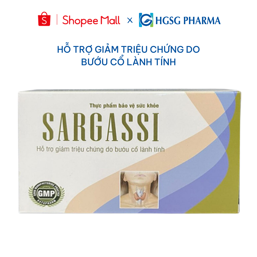 Viên uống bướu cổ HGSG pharma SARGASSI (Hộp 30 viên) | Shopee Việt Nam