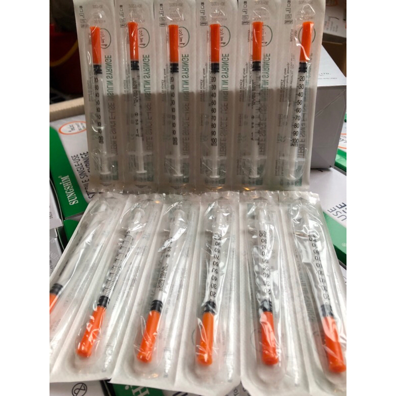 Kim Tiểu Đường SungShim Hàn Quốc - Kim Tiêm Insulin 30G x 8MM (5/16 ...