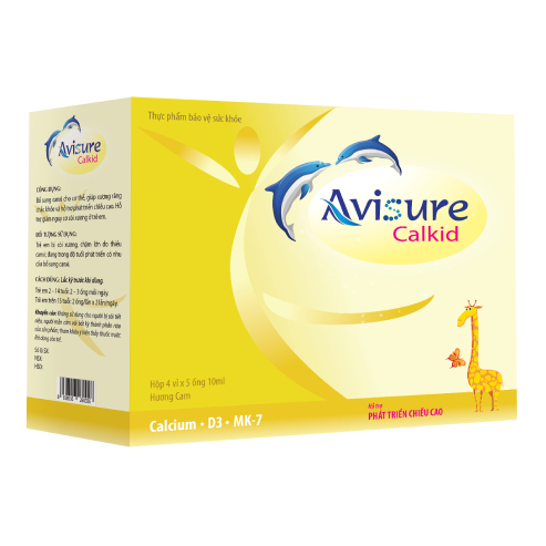 Avisure Calkid Canxi hữu cơ cho bé 30 ống | Shopee Việt Nam