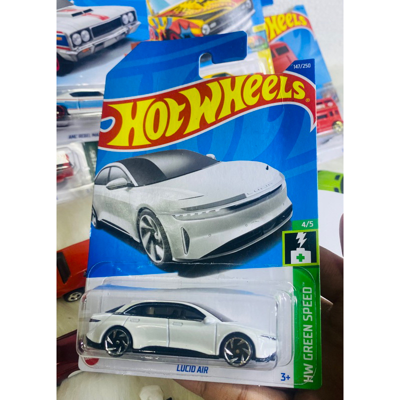 Hotwheels Xe mô hình Lucio Air trắng | Shopee Việt Nam