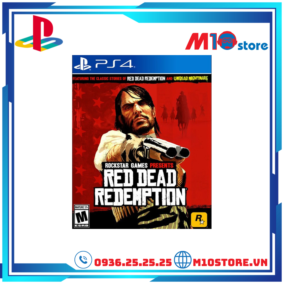 Đĩa Game Red Dead Redemption 1 + Undead Nightmare DLC PS4 | Shopee Việt Nam