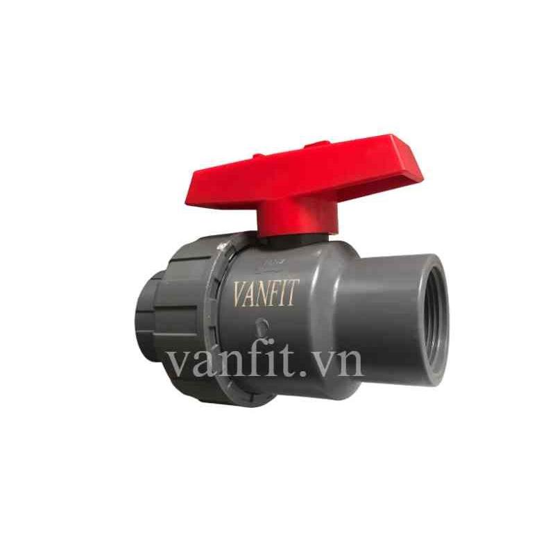 VAN BI 1 ĐẦU RẮC CO REN TRONG UPVC D27 D34 D42 D48 D60 | Shopee Việt Nam