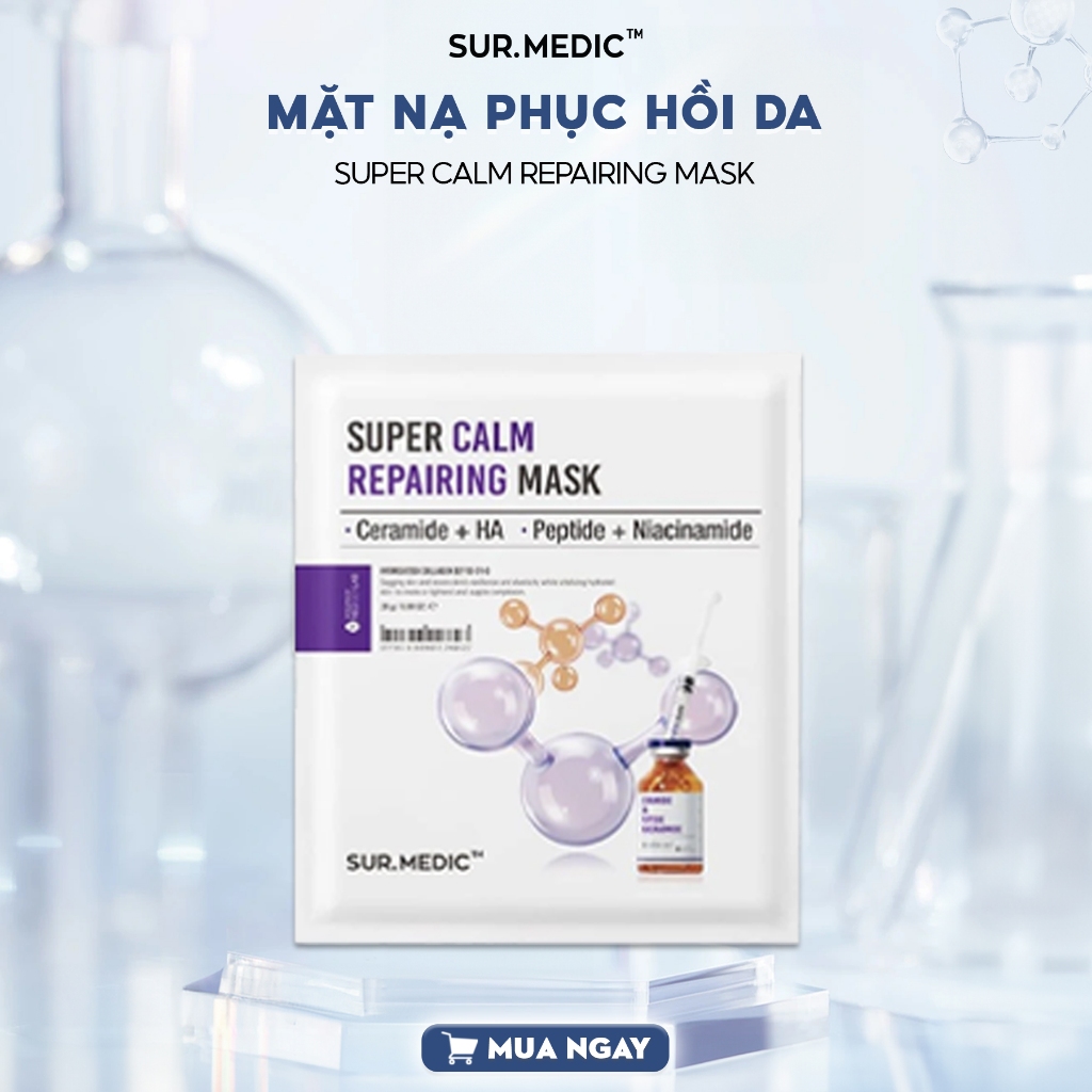 Mặt Nạ Phục Hồi - Làm Dịu Da Cấp Tốc Sur.Medic Super Calm Repairing ...