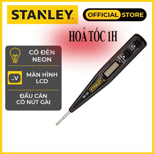 Hoả Tốc -- Bút thử điện điện tử Stanley 66-137 | Shopee Việt Nam
