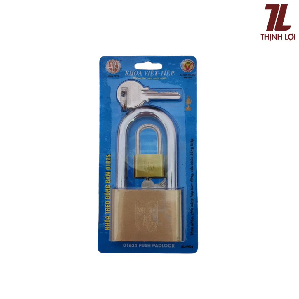 KHÓA treo đồng bấm càng dài VIỆT TIỆP(CHÍNH HÃNG) - Mã 5F-01524 và 6F ...