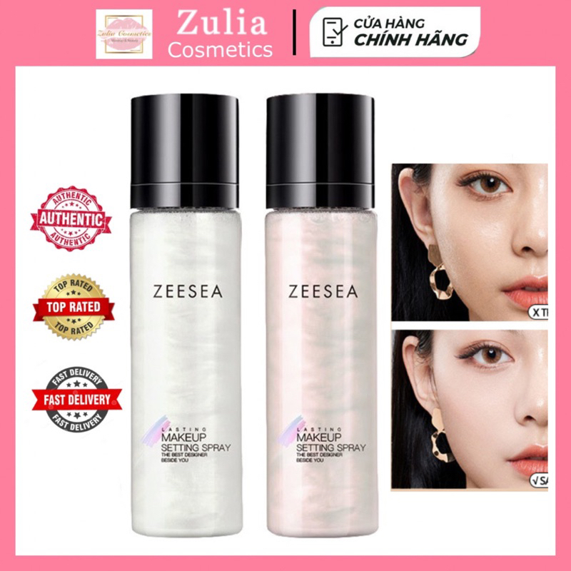 Xịt Khoá Nền Trang Điểm Zeesea - Hàng Chính Hãng - Kiểm Soát Dầu, Giữ Lớp Nền Bền Chặt Căng Bóng ...