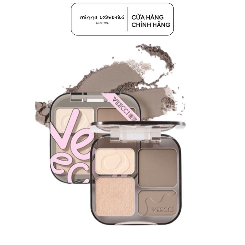 [Vecci] BẢNG TẠO KHỐI BẮT SÁNG 4 Ô VEECCI | Shopee Việt Nam