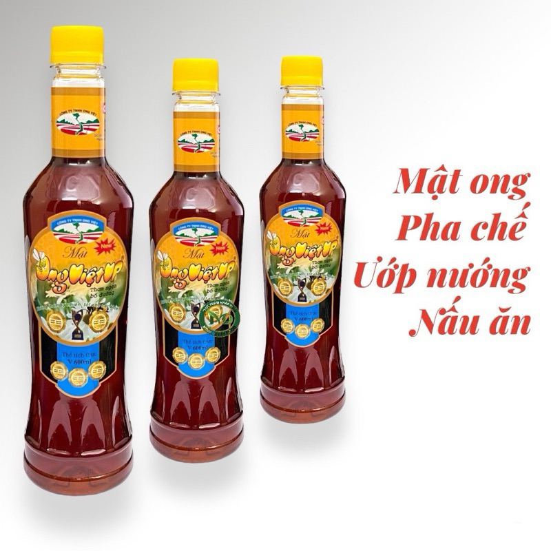 Mật Ong Việt chai 600ml | Shopee Việt Nam