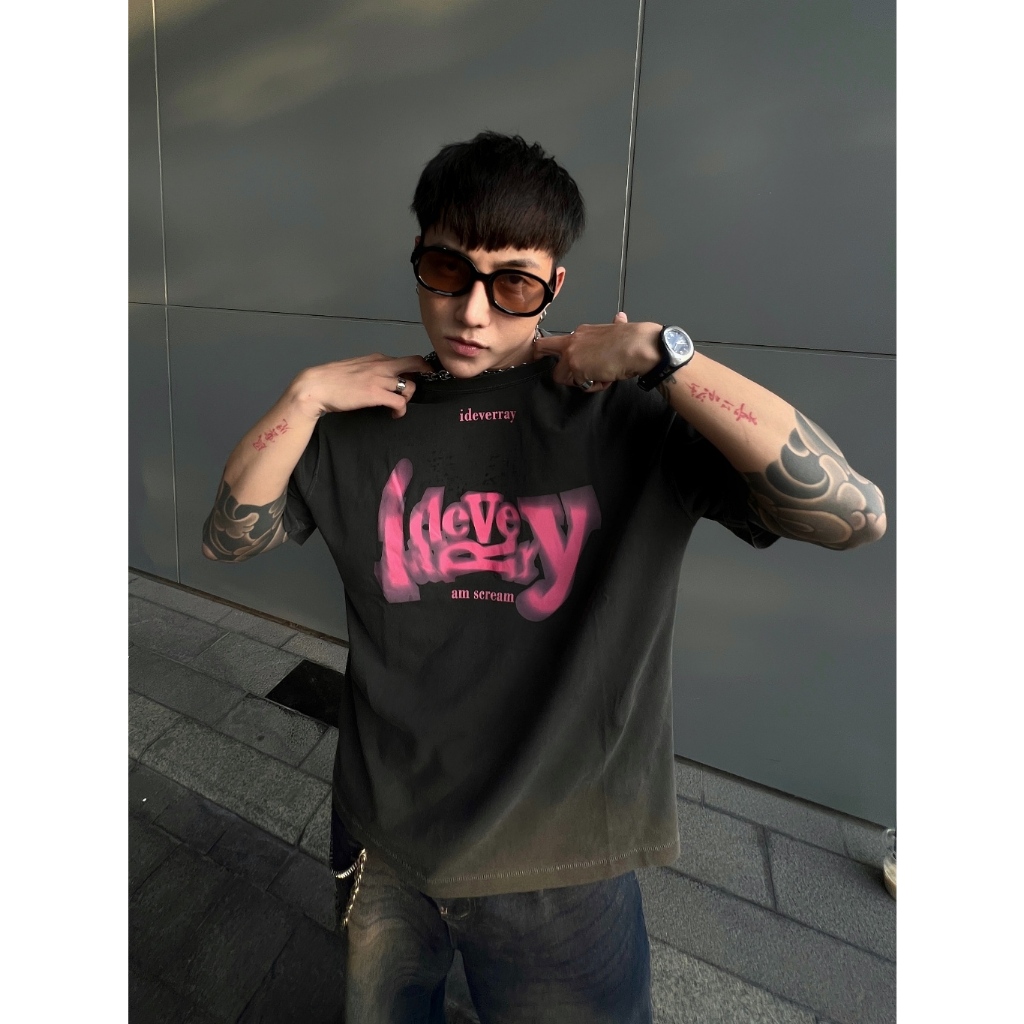 [KHÔNG HỘP HOA] Áo thun unisex cao cấp chính hãng IDeverRAY Signature ...