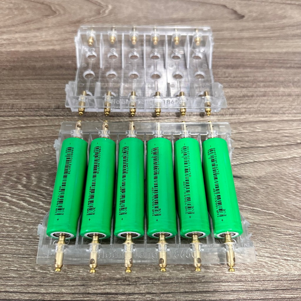 Khay cân bằng pin 18650- 6 cell (trong suốt, nhựa PC) | Shopee Việt Nam