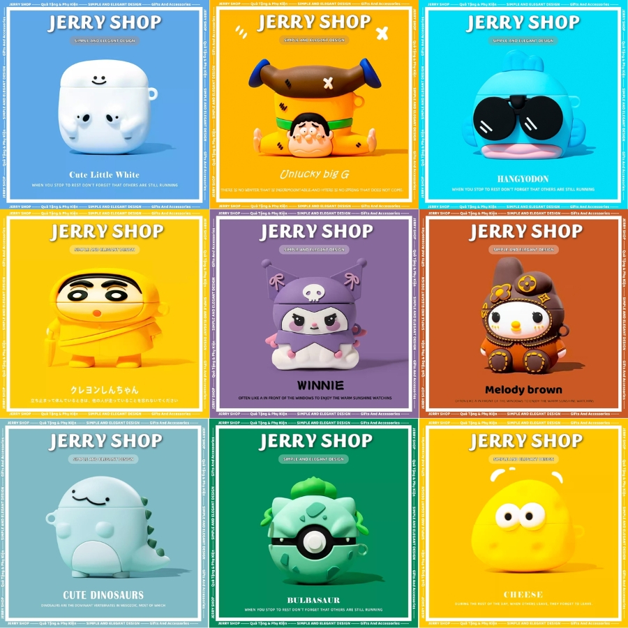 Vỏ Đựng Ốp Case Airpods Nhiều Mẫu Hot Trend Đáng Yêu Bảo Vệ Airpods 1/2 ...