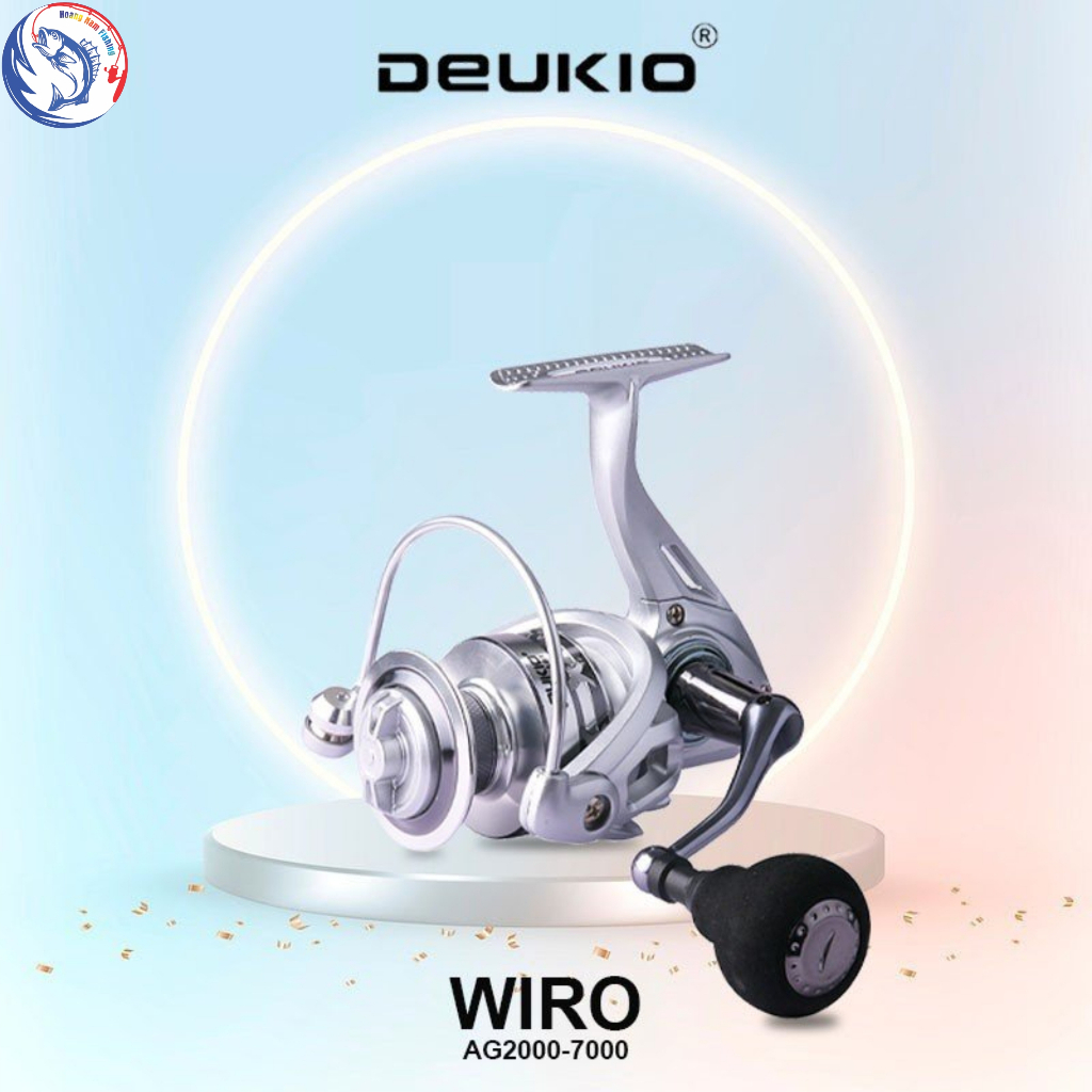 Máy câu cá Deukio wiro AG cao cấp chính hãng. Máy câu Lure câu Lục câu ...