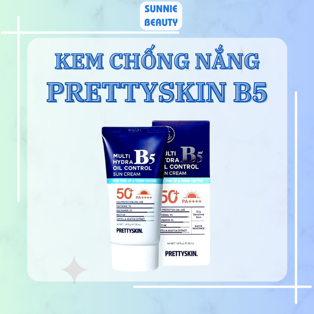 KEM CHỐNG NẮNG PHỤC HỒI PRETTY SKIN MULTI HYDRA B5 OIL CONTROL SUN ...